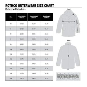 Rothco M-65 Field Jacket - Olive Drab, Medium