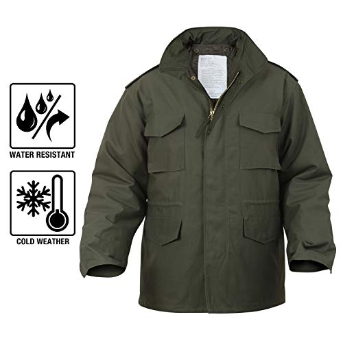 Rothco M-65 Field Jacket - Olive Drab, Medium