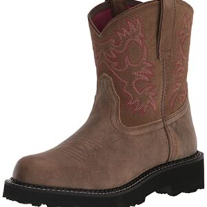 Ariat Womens Fatbaby Western Boot Brown Bomber/Brown Bomber 8.5