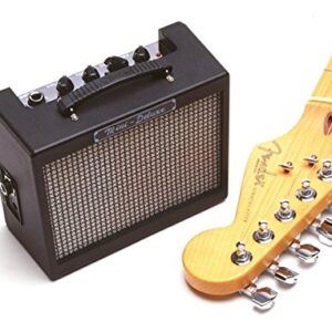 Fender Mini Deluxe Electric Guitar Amp, Portable Guitar Amp, 3 Watts, 7.48Dx11.42Wx3.54H Inches, Black