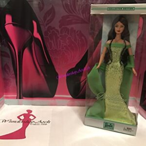 Mattel Barbie 2002 Birthstone Collection - August Peridot Barbie Doll