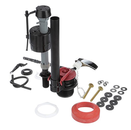 Fluidmaster 400AKR Universal All in One Toilet Repair Kit for 2-Inch Flush Valves, Easy Install