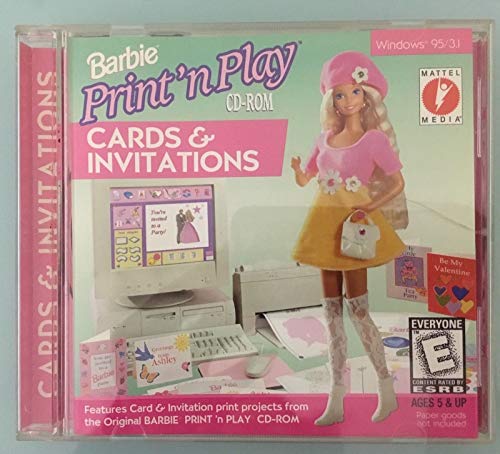 Barbie Print 'n Play: Cards & Invitations