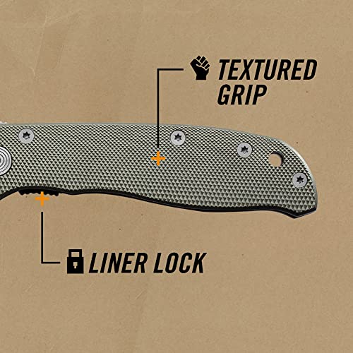 Gerber Gear Air Ranger Knife, Serrated Edge, Grey [45860]