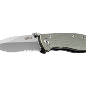 Gerber Gear Air Ranger Knife, Serrated Edge, Grey [45860]