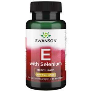 Swanson Vitamin E & Selenium 90 Sgels