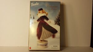 mattel 2000 victorian ice skater blonde barbie