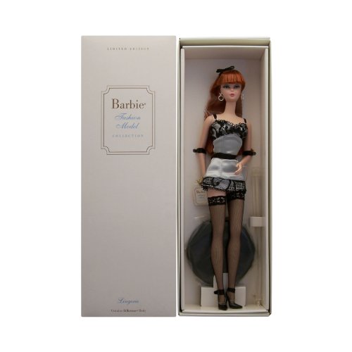 Barbie Silkstone Lingerie Fashion Model #6 Redhead Doll