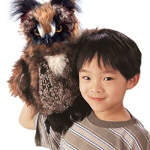 Folkmanis Great Horned Owl Hand Puppet