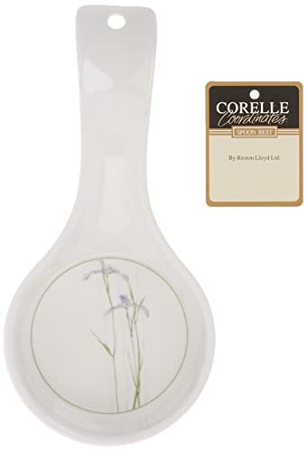 Corelle Coordinates by Reston Lloyd Melamine Spoon Rest, Shadow Iris