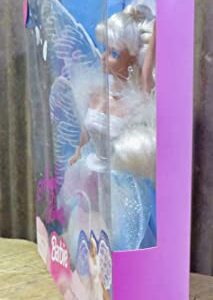 ANGEL PRINCESS BARBIE "Flying" DOLL w Glittery Gown & WINGS (1998)