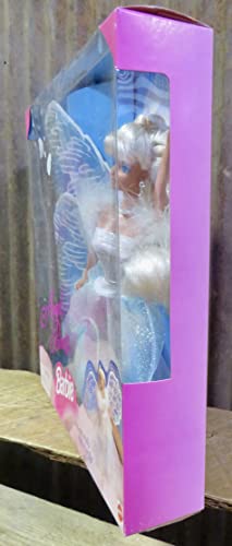 ANGEL PRINCESS BARBIE "Flying" DOLL w Glittery Gown & WINGS (1998)