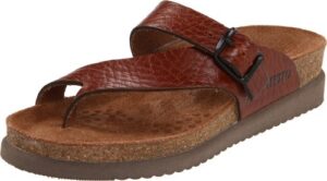 mephisto womens helen flats sandals, desert buffalo, 8 us