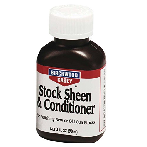 Birchwood Casey Easy-to-Use Fast-Drying Gun Stock Sheen & Conditioner for Gun Stock Polishing and Maintenance, 3 OZ Bottle