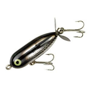 heddon tiny torpedo (black shiner, 1 7/8-inch)