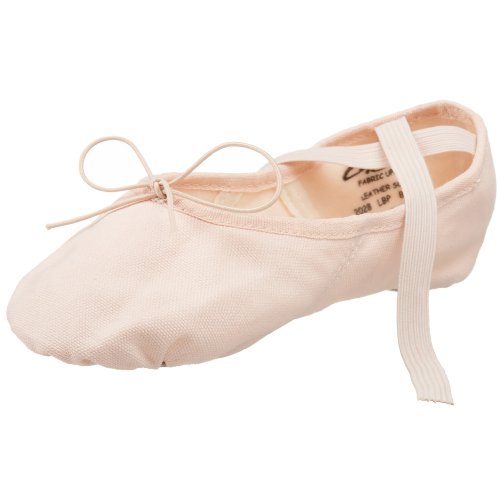 Capezio Women's Canvas Juliet Ballet Shoe,Light Ballet Pink,10 M US