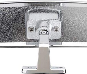 attwood 9083-7 Perma-Plate Shatter-proof 180-Degree Convex Adjustable Marine Boat Mirror, One Size