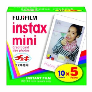 FUJIFILM Instax Mini Cheki Film 5pack(10picture X5)