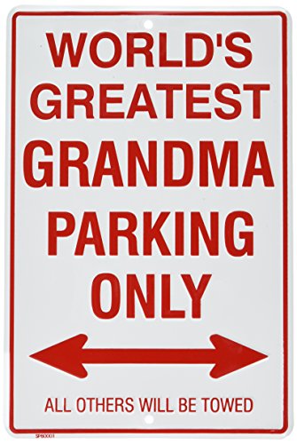 Worlds Greatest Grandma Parking Only, 8 x 12 in