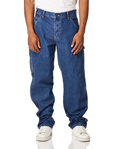 Dickies mens Big-tall Relaxed Straight Fit Carpenter jeans, Indigo Blue, 48W x 30L US