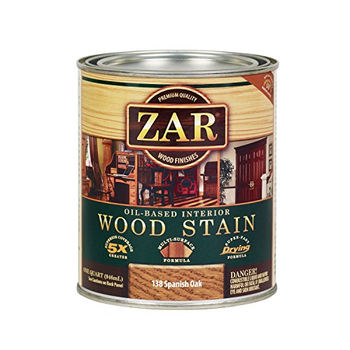 ZAR 13812 Wood Stain, QT, Spanish Oak, 31 Fl Oz