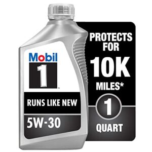 mobil 1 advanced full synthetic motor oil 5w-30, 6-pack of 1 quarts