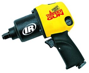 ingersoll rand 232tgsl 1/2" thunder gun, fastest air impact wrench, 625 ft lbs max reverse torque, 550 ft lbs forward torque, 10,000 rpm, adjustable power regulator