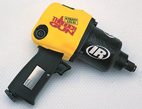 Ingersoll Rand 232TGSL 1/2" Thunder Gun, Fastest Air Impact Wrench, 625 ft lbs Max Reverse Torque, 550 ft lbs Forward Torque, 10,000 RPM, Adjustable Power Regulator