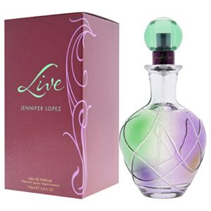 Live By Jennifer Lopez For Women. Eau De Parfum Spray 3.4 Oz.