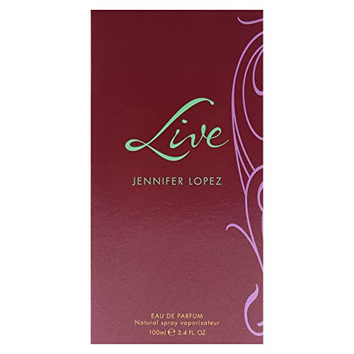 Live By Jennifer Lopez For Women. Eau De Parfum Spray 3.4 Oz.