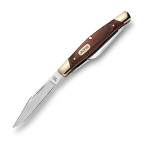 Buck Knives 373 Trio 3-Blade Folding Pocket Knife with Wood Handle