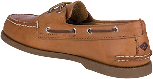 Sperry Men's Authentic Original 2-Eye Boat Shoe, Sahara, 12 M US