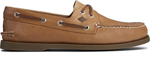 Sperry Men's Authentic Original 2-Eye Boat Shoe, Sahara, 12 M US