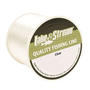 eagle claw lake & stream mono line, clear, 500 yd./10 lb.