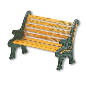 department 56 56.52302 village wrought iron park bench