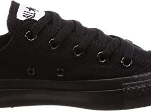 Converse Unisex Chuck Taylor All Star Low Top Black/Black Sneakers - 7 B(M) US Women / 5 D(M) US Men