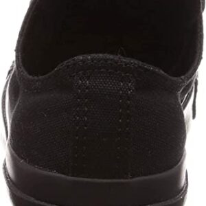 Converse Unisex Chuck Taylor All Star Low Top Black/Black Sneakers - 7 B(M) US Women / 5 D(M) US Men