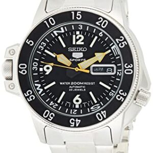 Seiko Men's SKZ211K1 Five Sports Stainless Steel Automatic Watch