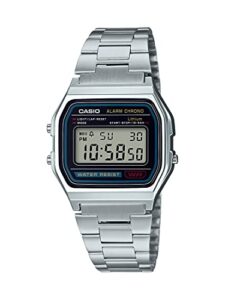 casio men's a158wa-1df stainless steel digital watch