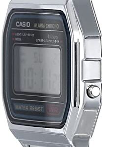 Casio Men's A158WA-1DF Stainless Steel Digital Watch