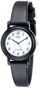 casio women's lq139b-1b classic round analog watch