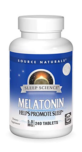 Source Naturals Melatonin 5 mg - 240 Tablets