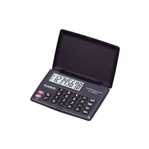 Casio Lc-160lv-bk-w Portable Type Calculator with 8-Digit Extra Big Display Cover Folds a Full 360 Degrees