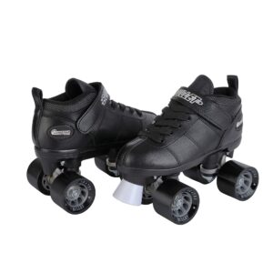 chicago bullet men's speed roller skate -black size 8