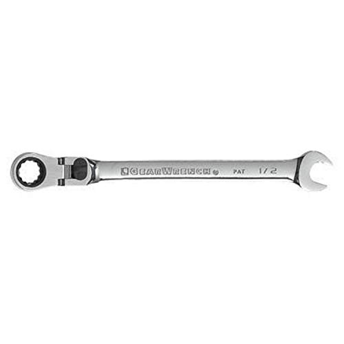 GEARWRENCH 12 Pt. XL Locking Flex Head Ratcheting Combination Wrench, 1/2" - 85716