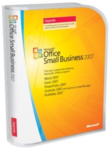 microsoft office small business 2007 upgrade old version