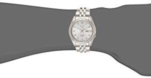 SEIKO Men's SNK355K 5 Automatic Silver Dial Stainless Steel Watch