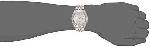 SEIKO Men's SNK355K 5 Automatic Silver Dial Stainless Steel Watch