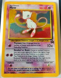 pokemon - mew (8) - wizards black star promos