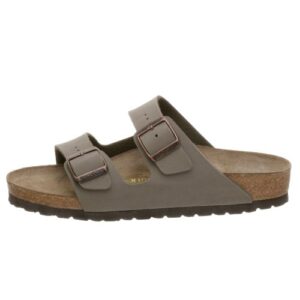 Birkenstock Unisex Arizona Stone Birkibuc Sandals - 39 M EU